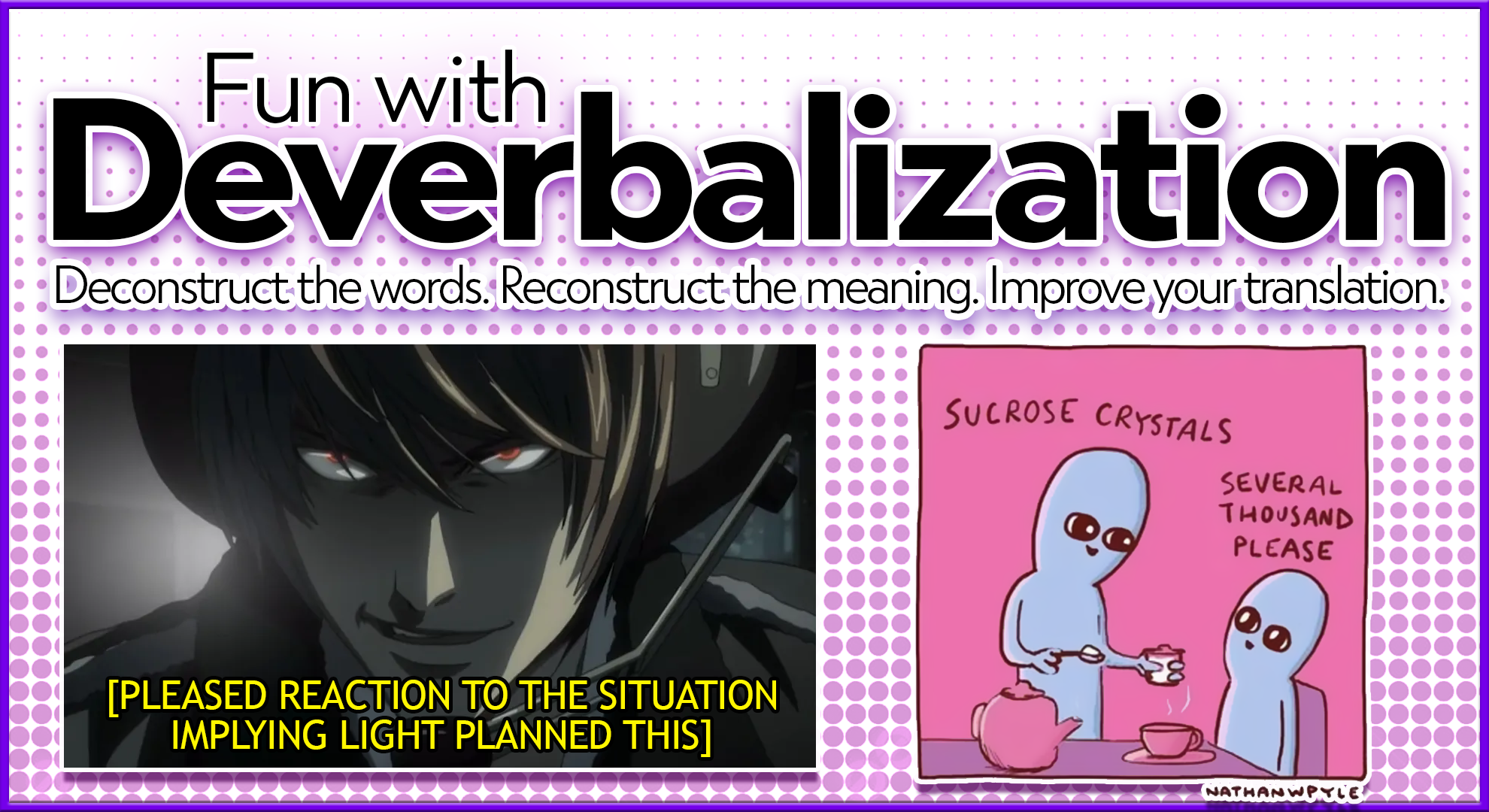 Deverbalization: How Beings, Satire, and Deconstruction Can Build a ...
